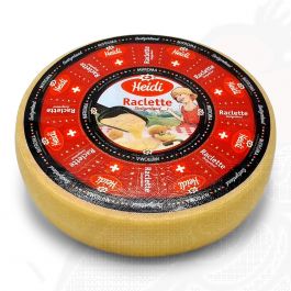Raclette Suisse Heidi - Schweizer Raclettekäse | Ganze Käse 6 kg ...