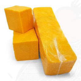 Roter Cheddar-Käse - Mild | Block of 2,5 kilo / 5.5 lbs | Online kaufen ...