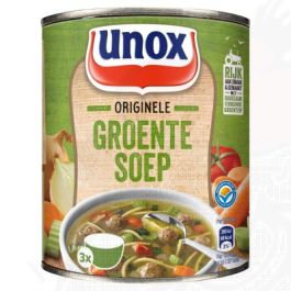 Unox Soep in Blik Stevige Groentesoep 3 Porties 800ml